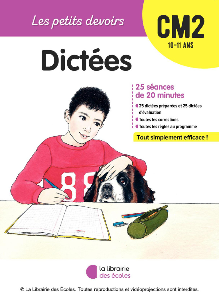 Dict Es Cm2 Petits Devoirs (Pierre Tribouillard) | PDF