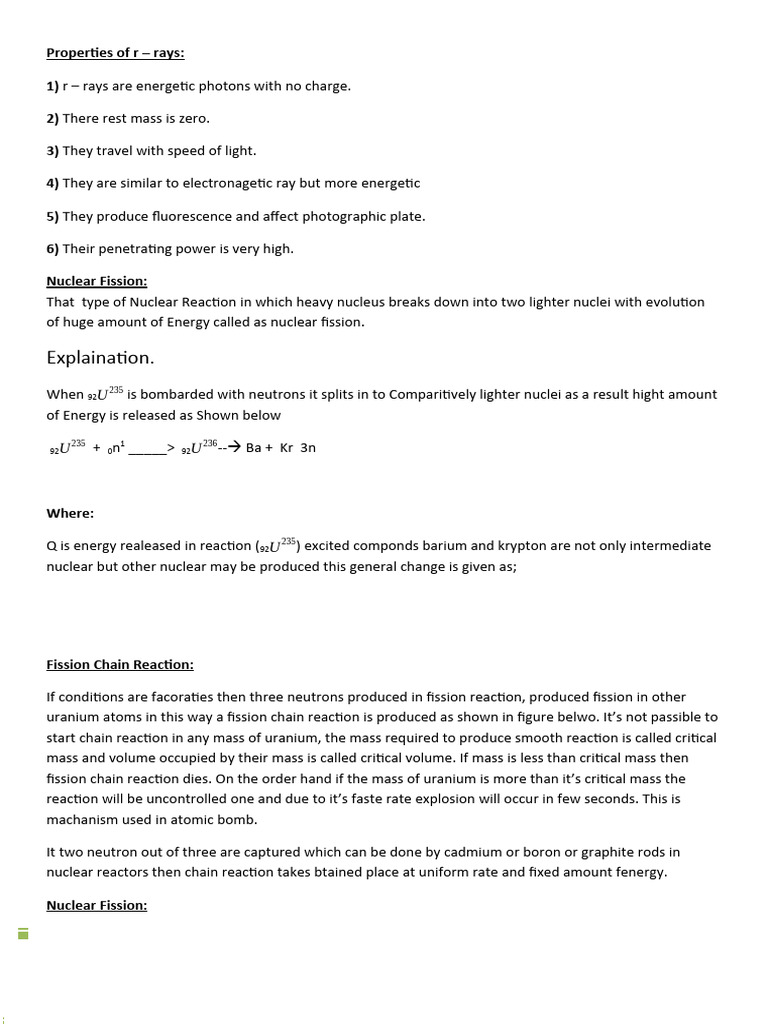 Fussion and Fission | PDF | Nuclear Fusion | Nuclear Reaction