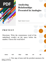 Patterns of Analogy Explained | PDF | Anxiety | Water