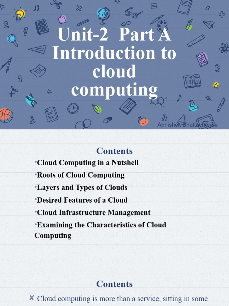 Unit2 Cloud | Download Free PDF | Cloud Computing | Software As A Service