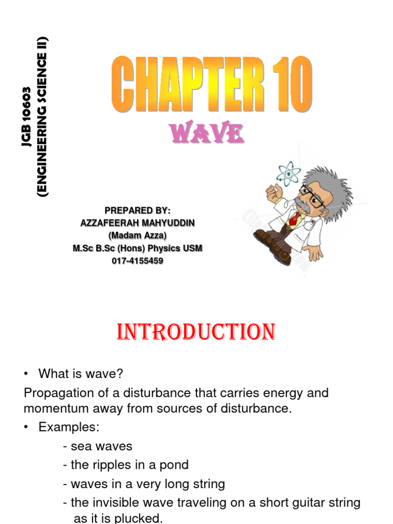 Chap 10 (Mechanical Waves) | PDF | Waves | Sound