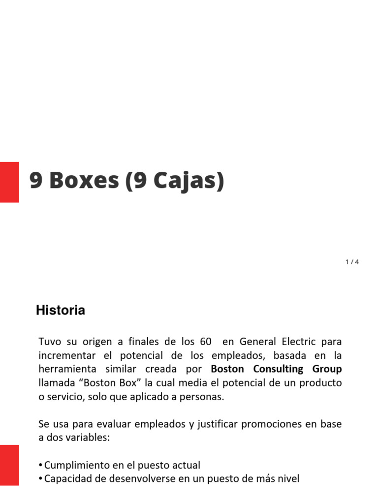 9 Cajas | PDF