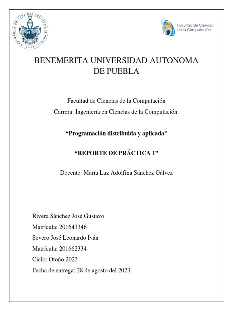 Reporte_práctica_1 | PDF | Hilo (Computación) | Programa de computadora