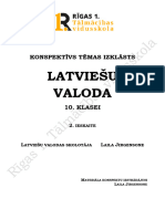 10 KL Latviesu Valoda Savrupinajumu Veidi Un Lietojums | PDF