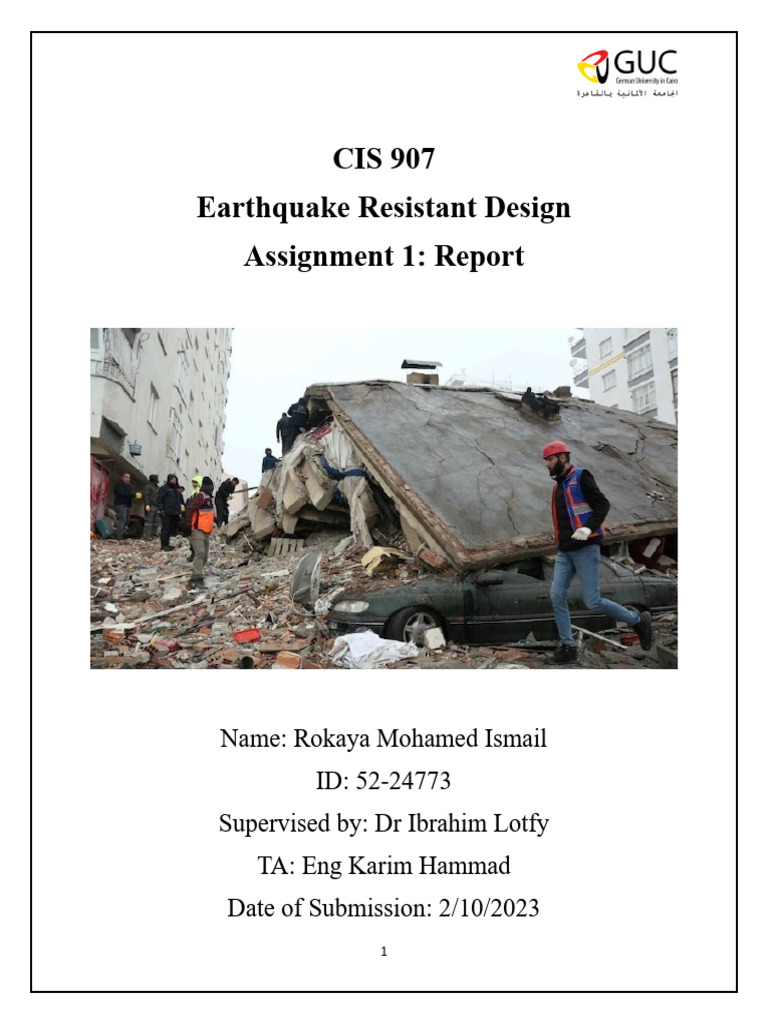Earthquake Report | Download Free PDF | Earthquakes | Waves