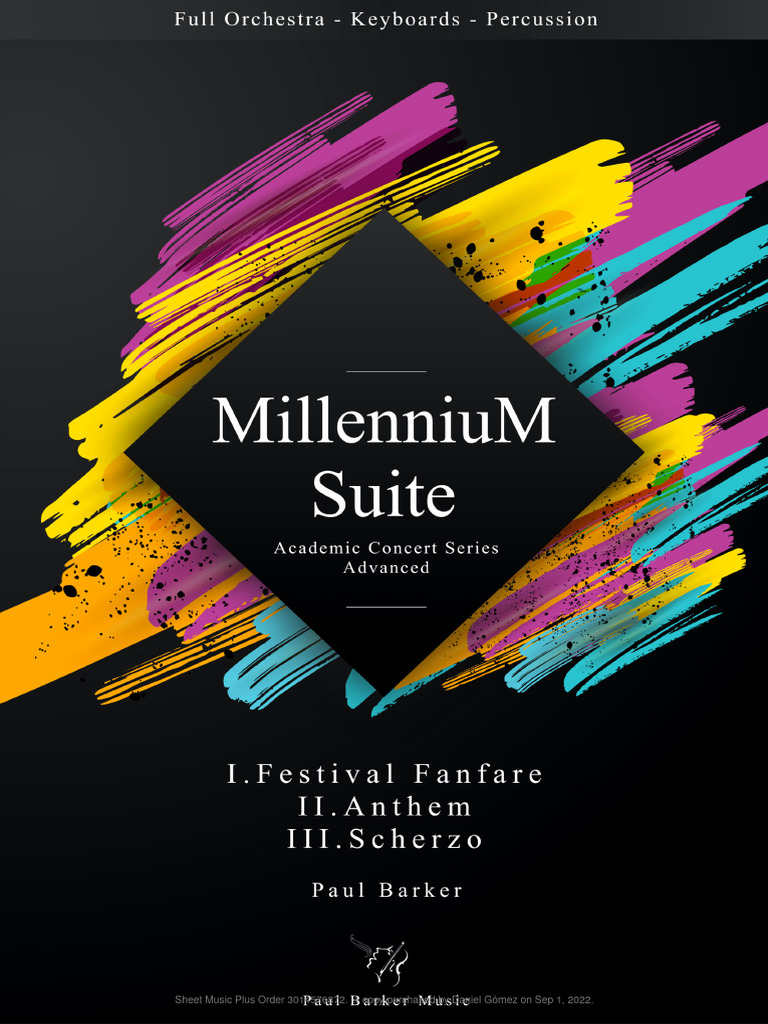 Millennium Suite Unlocked | PDF | Orchestras | Musical Instruments