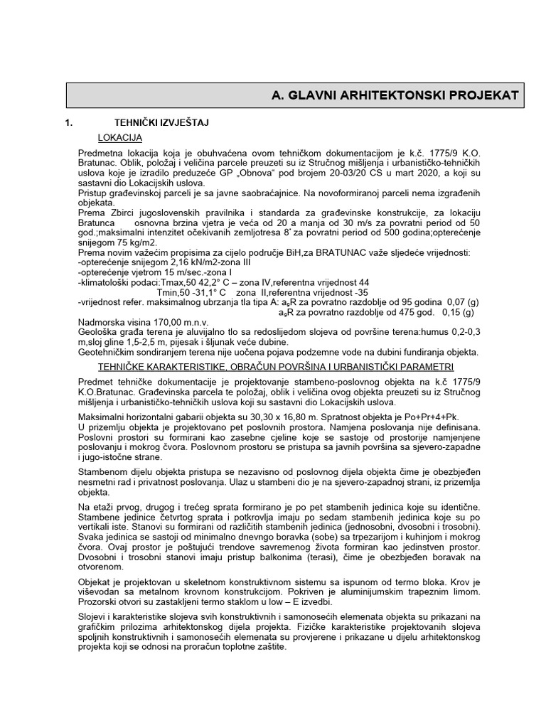 Tehnički Opis | PDF