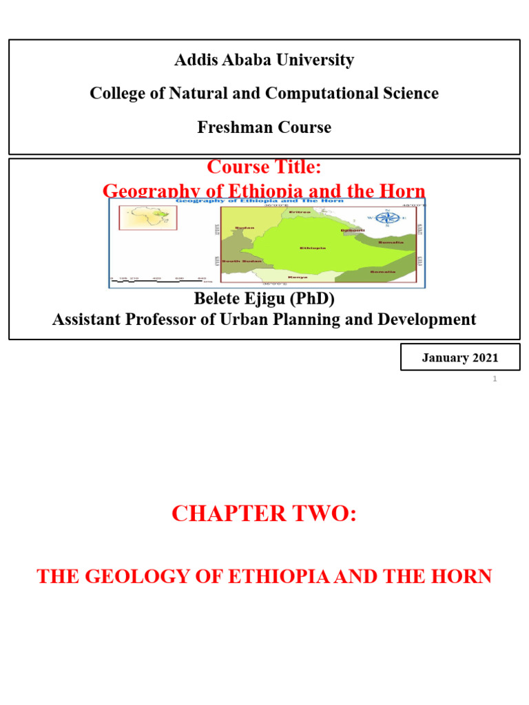 FreshMan Geography Lecture 2 | PDF | Geologic Time Scale | Continent