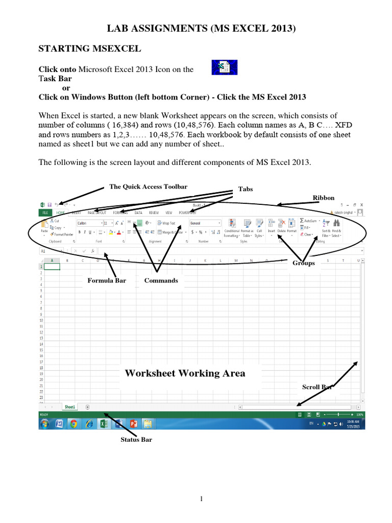 Excel Exercise Intermediate | PDF | Microsoft Excel | Chart
