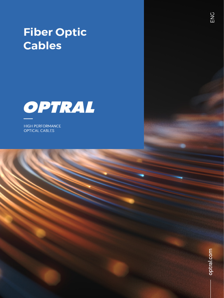 Potral Fiber Optic Cable Catalogue | PDF | Optical Fiber | Thermoplastic
