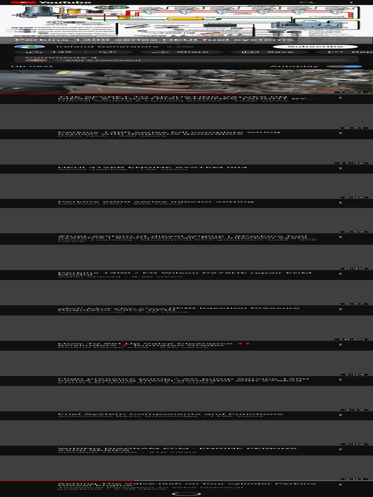 Perkins 1300 Series HEUI Fuel Systems - YouTube | PDF | Diesel Engine | Mechanical Engineering