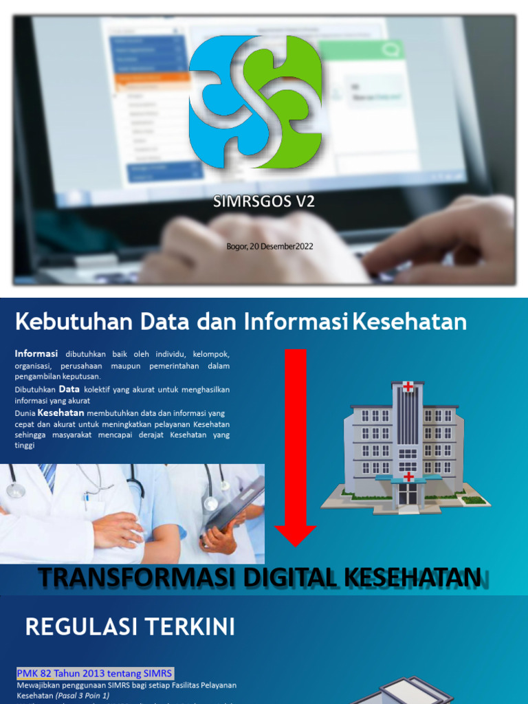 Materi SIMGOS - InfoHumasSesditjen - BogorDes2022 | PDF