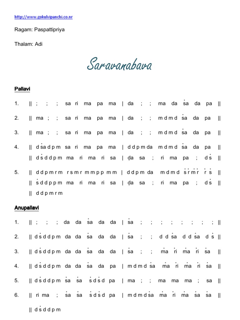 Saravanabava | PDF