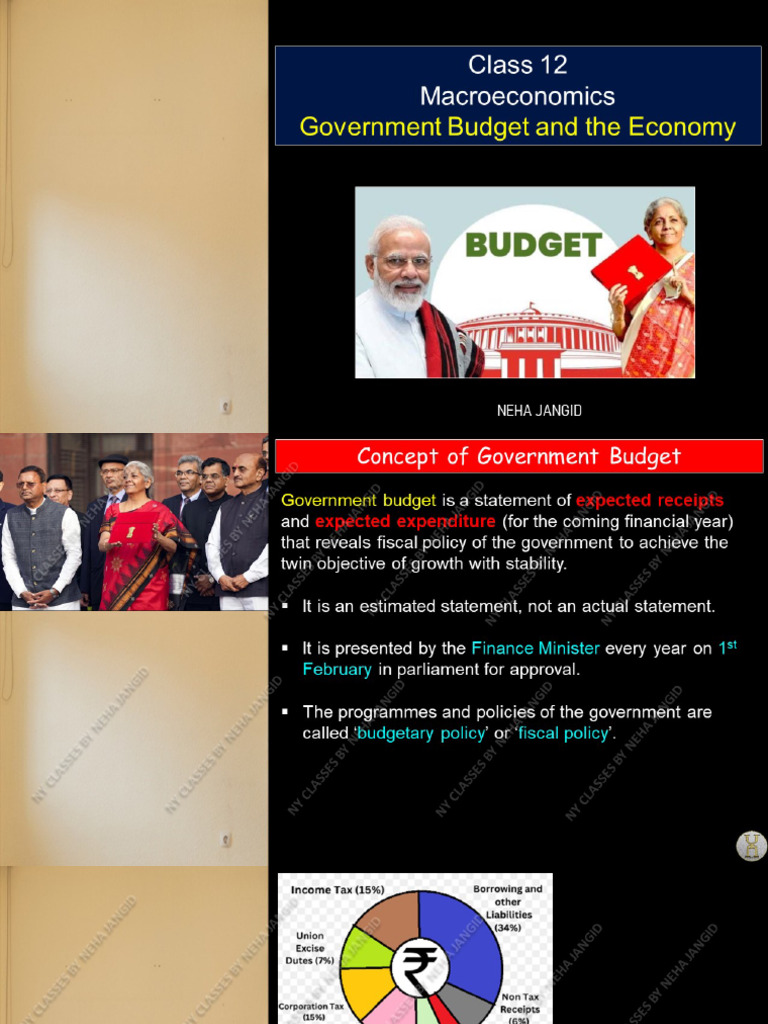 Government Budget Notes 23-24 | PDF