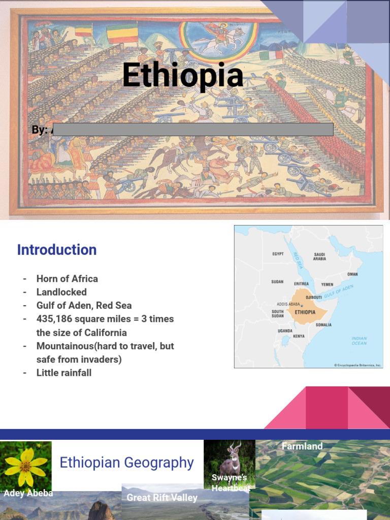 Student Work of Ethiopia Presentation - Aa Humanities | PDF | Ethiopia ...