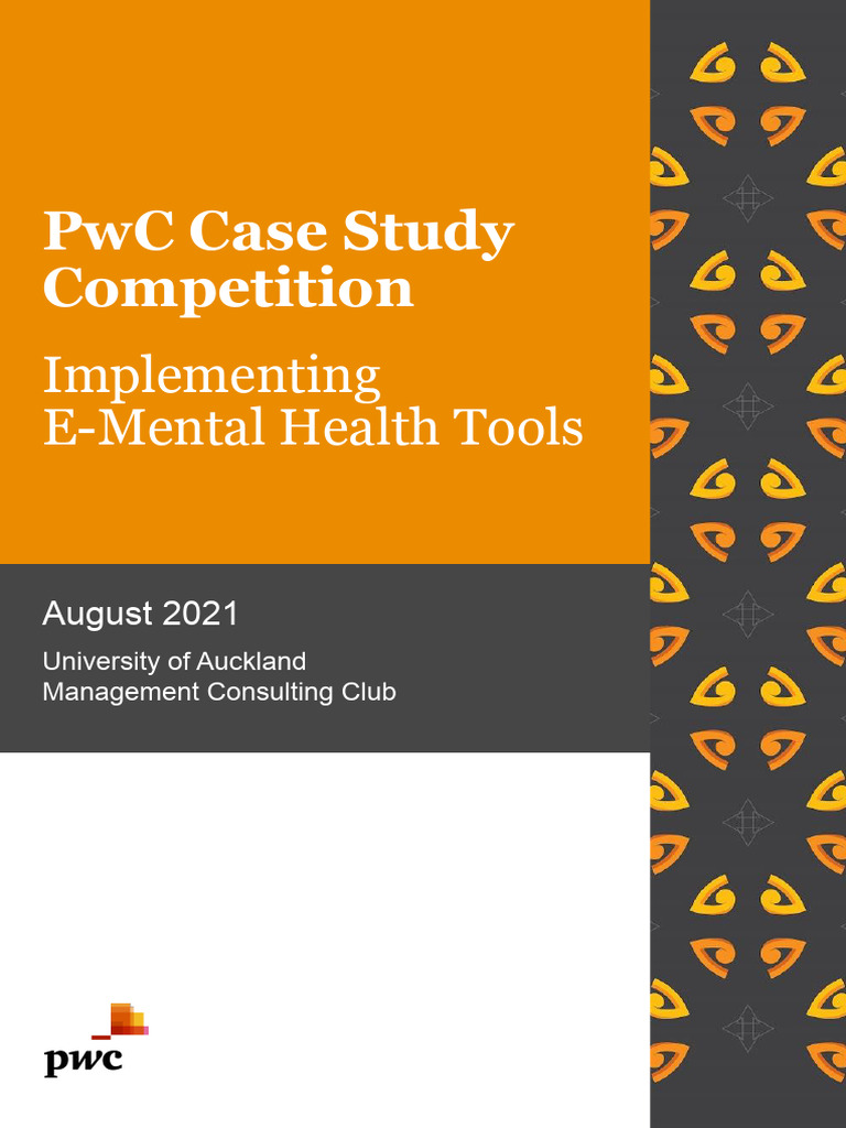 PWC Case Study 2021 | Download Free PDF | Mental Health | Health Care