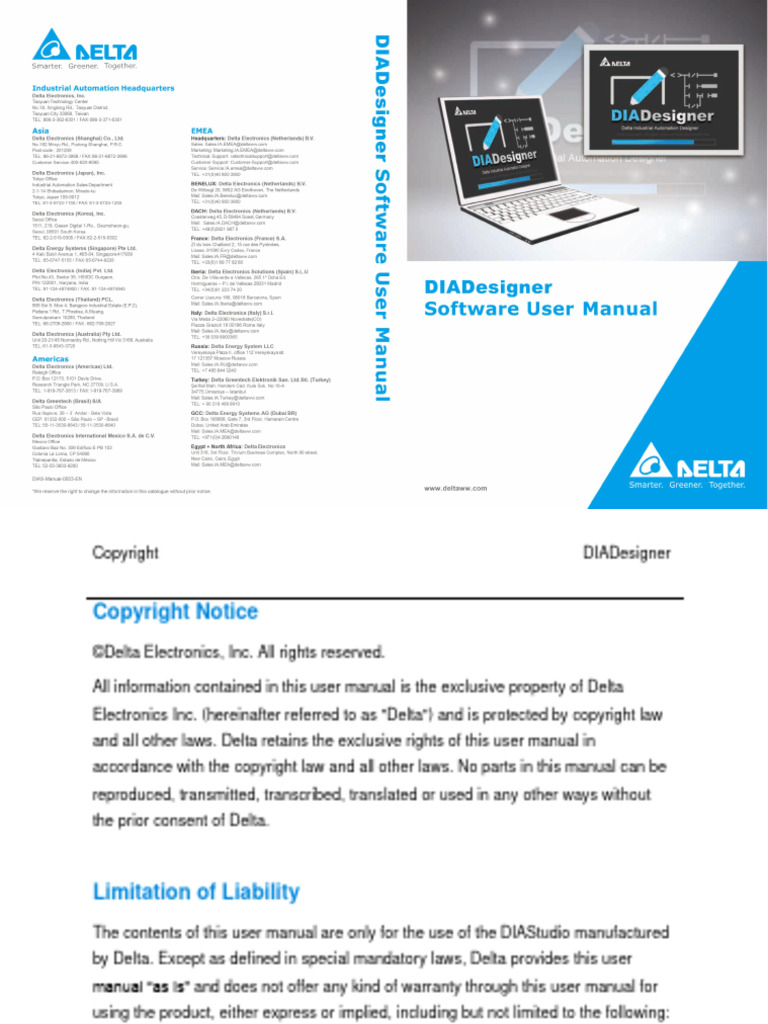 DIADesigner User Guide - En-Us | PDF | Programmable Logic Controller | Computer Network