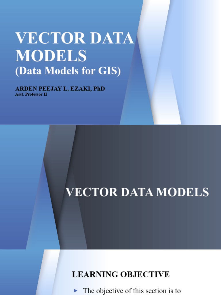 Vector Data Model (GIS) | PDF | Geographic Information System | Curve