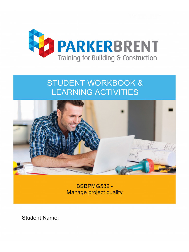 Project Quality Management Workbook | PDF | Project Management ...