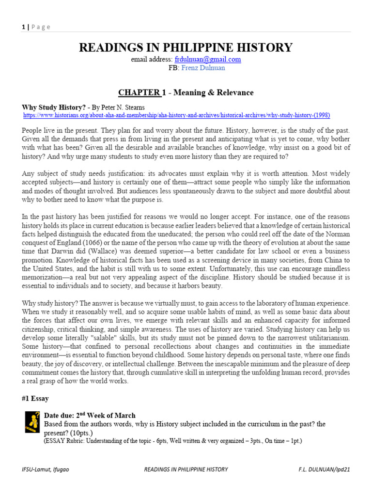 RPH 21 | PDF | Primary Sources | Experience