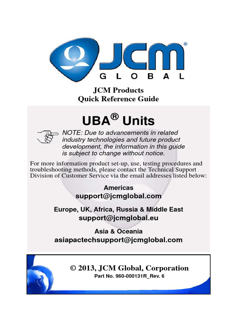 UBA Quick Reference | PDF | Usb | Personal Computers
