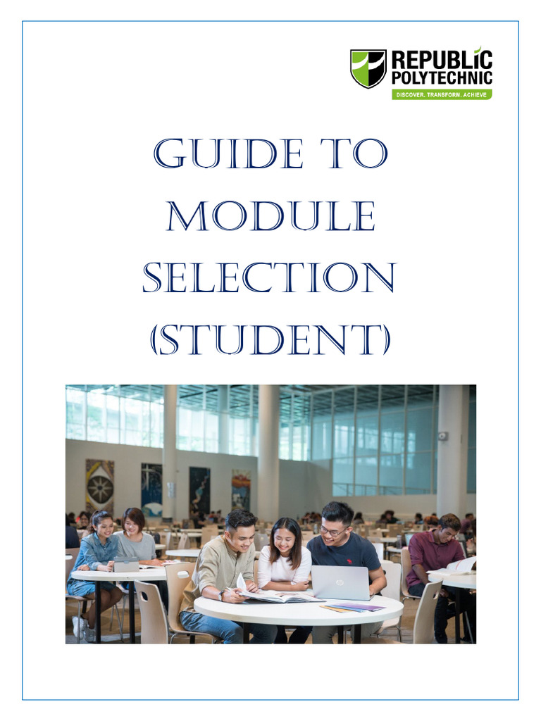Guide To Module Selection (Student) | PDF | Login | Computing