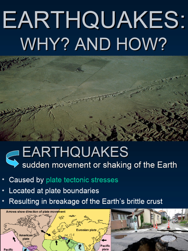 Earthquake Intro | PDF | Earthquakes | Fault (Geology)