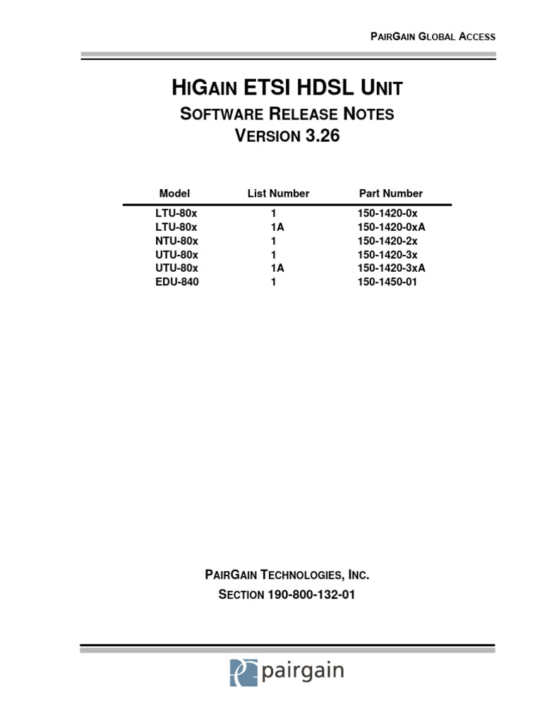 Manual Modem HDSL | PDF | Trademark | Patent