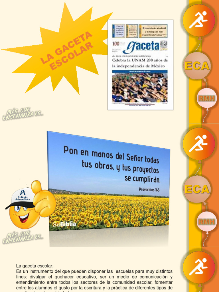 La Gaceta Escolar | PDF | Crecimiento personal y profesional