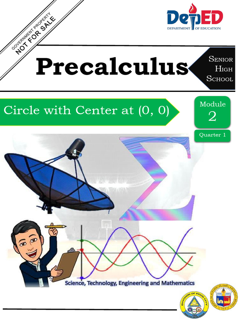 Precalculus Q1 M2 Word File | PDF | Circle | Ellipse