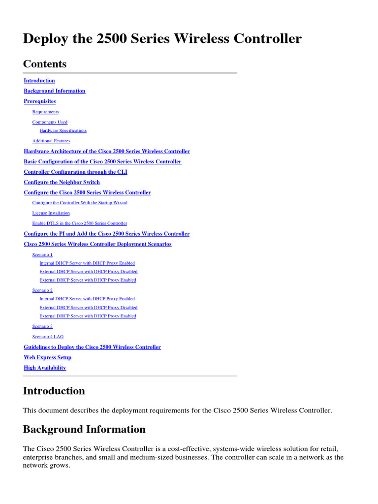 2500 Deploy Guide 00 | PDF