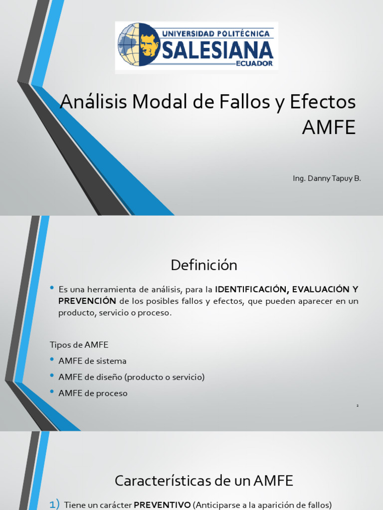 Análisis Modal de Fallos y Efectos | PDF