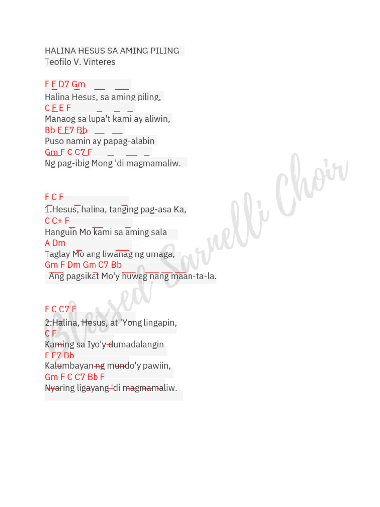 Hesus Halina (Vinteres) PDF | PDF