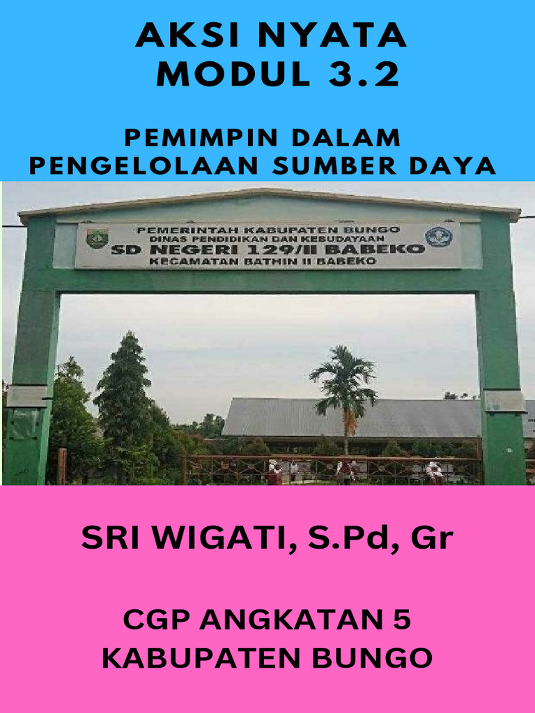 Aksi Nyata Modul 3.2 - Sri Wigati | PDF