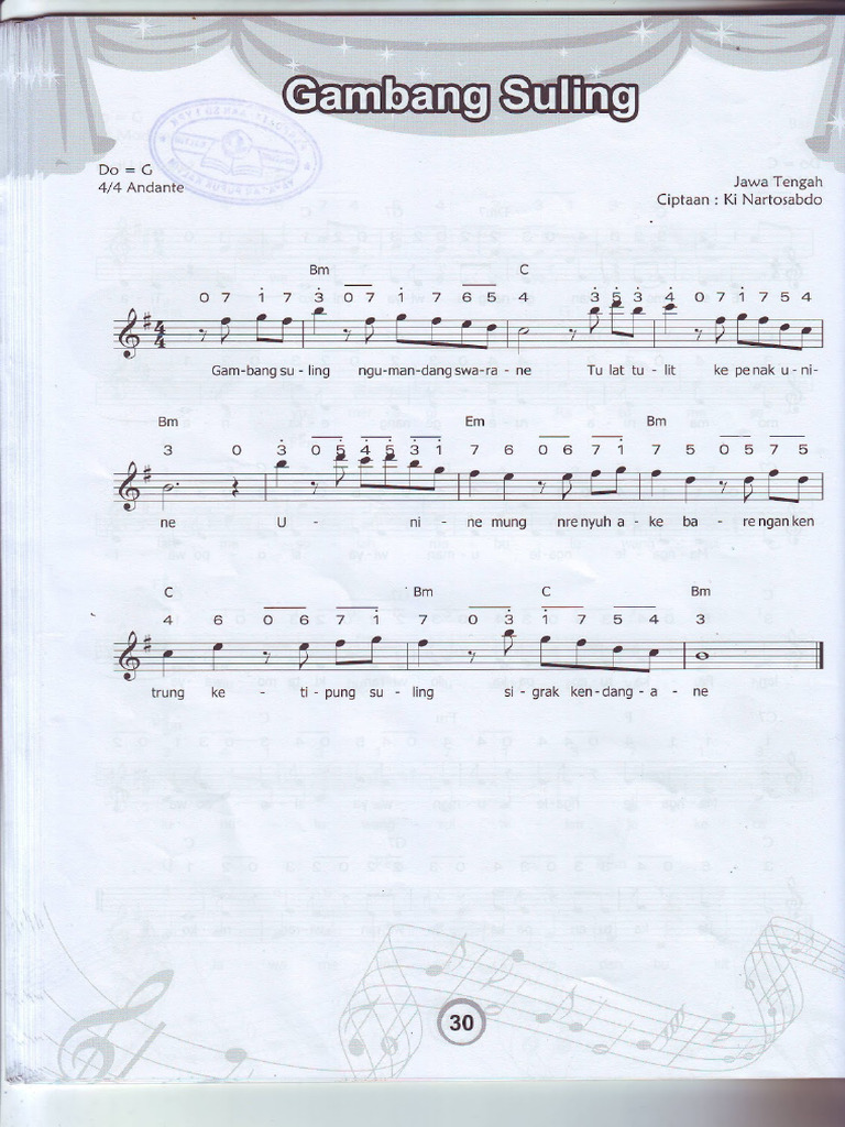 Gambang Suling | PDF