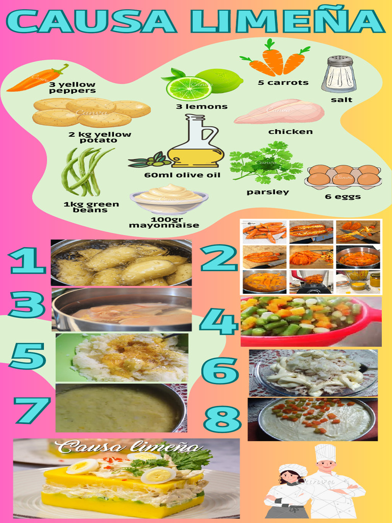 Infografía de Causa Rellena | PDF