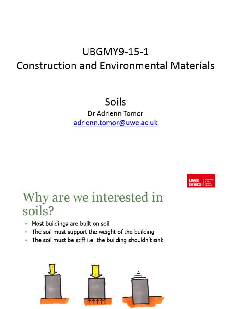 Lecture 5 - Soil 2 | PDF | Soil | Clay