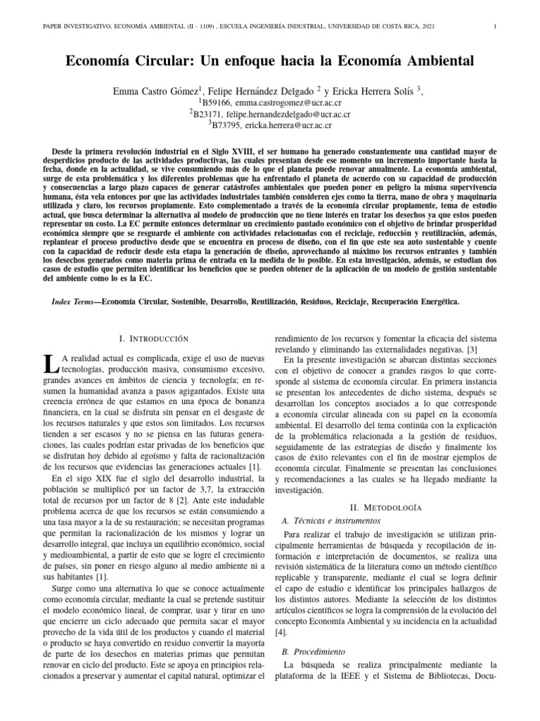 Economía_Circular | PDF | Residuos | Sustentabilidad