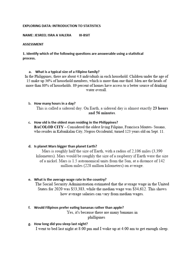 Exploring Data Pdf Philippines Astronomy