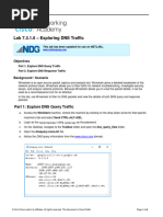 15.4.8 Lab - Observe DNS Resolution | PDF | Domain Name System | World Wide Web