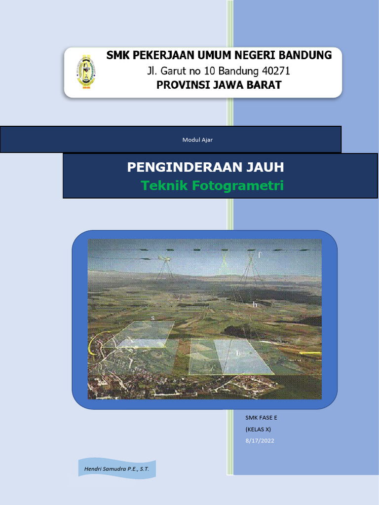 MODUL Teknik Fotogrametri | PDF