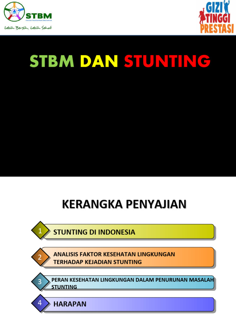 STBM Dan STUNTING | PDF | Kesehatan Holistik