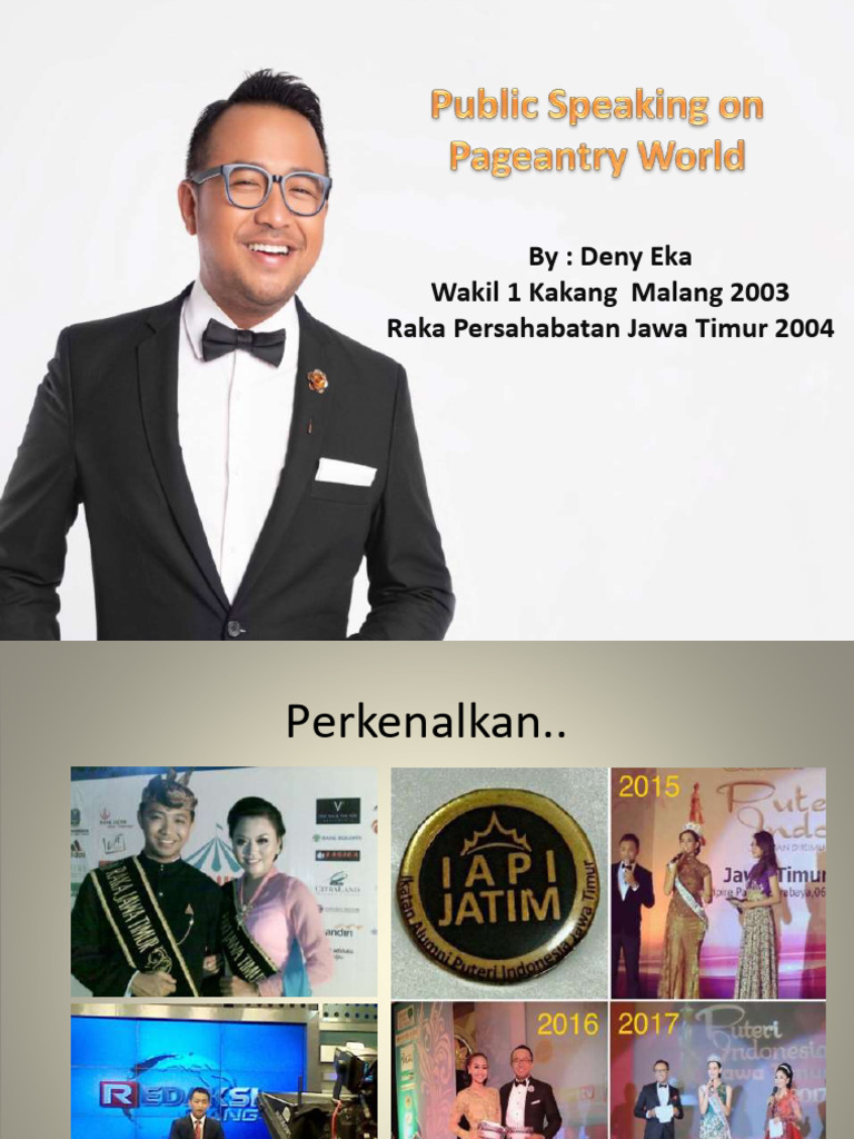 Public Speaking For Pageant | PDF