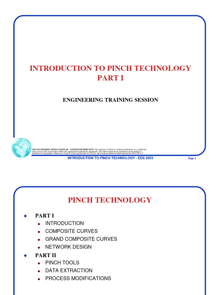 Pinch Technology | PDF | Thermodynamics | Physical Quantities