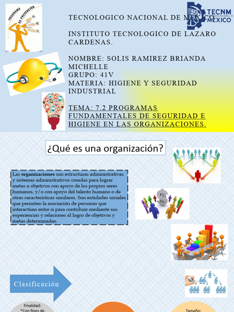 7.2 Programas Fundamentales de Seguridad e Higiene en Las ...