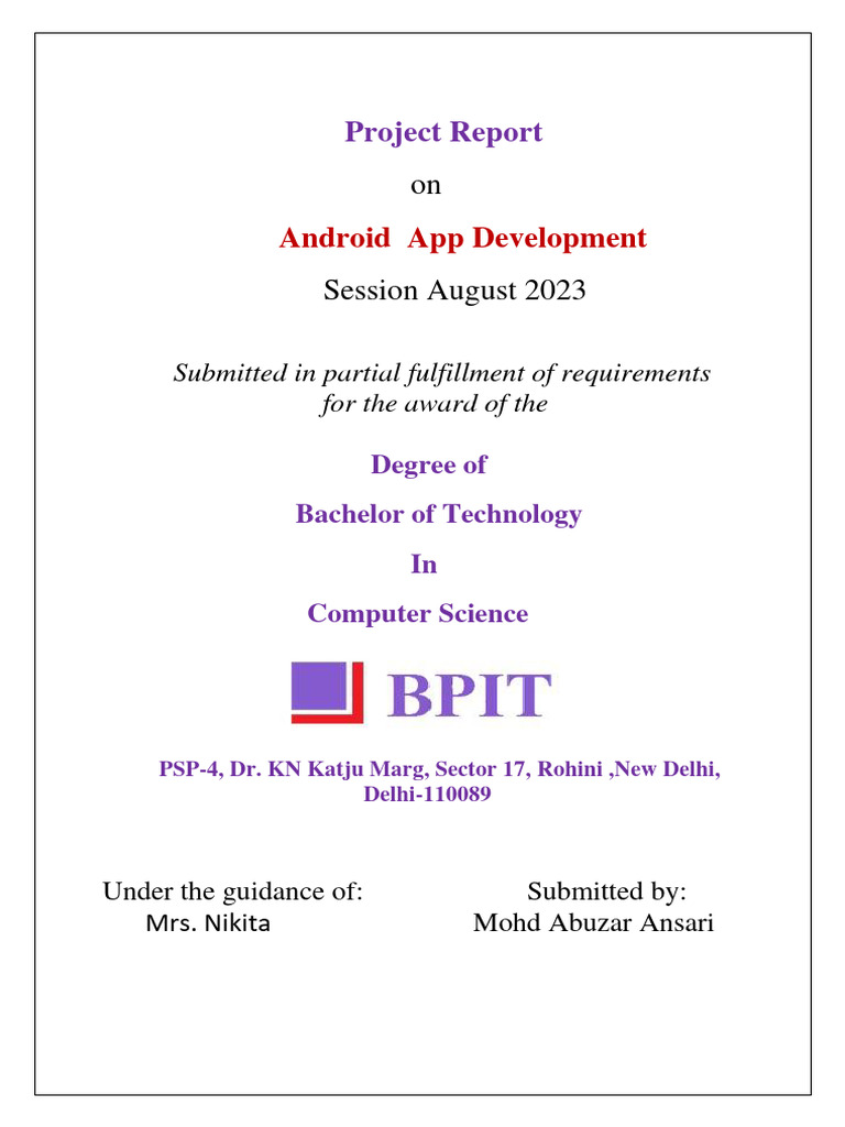 Full STP Report File | PDF