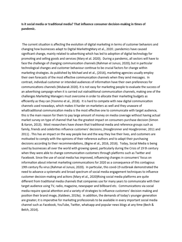 RRL 2019-2023 | PDF | Popular Culture & Media Studies | Social Media