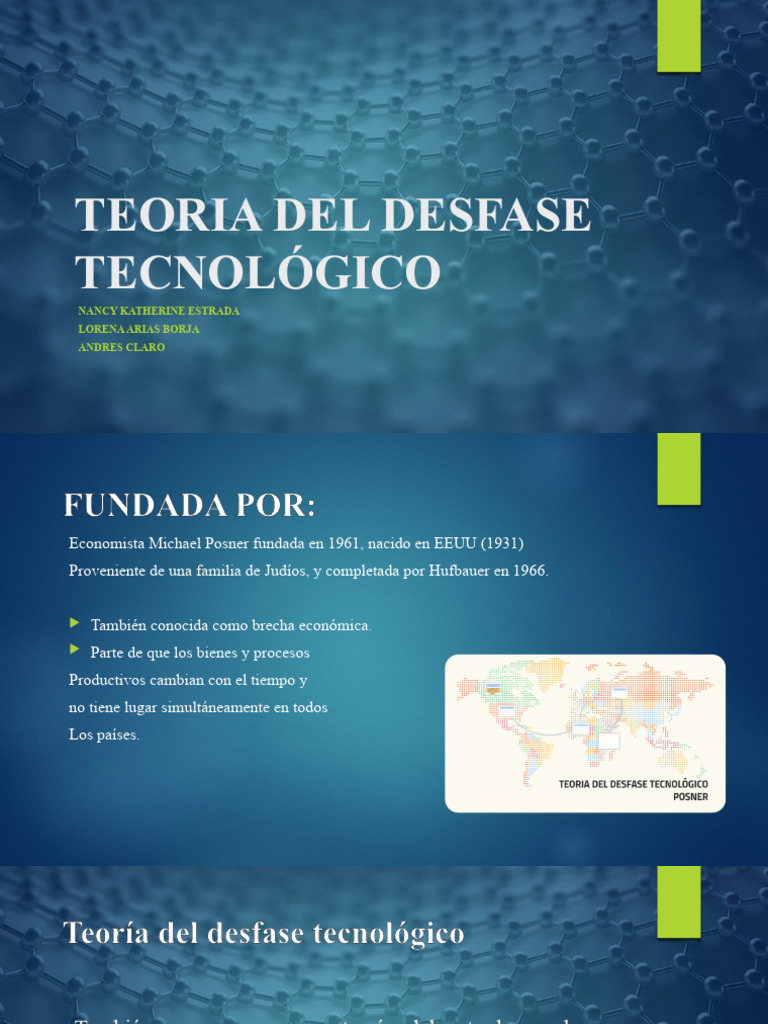 Teoria Del Desface Tecnologico | PDF | Ventaja comparativa | El ...