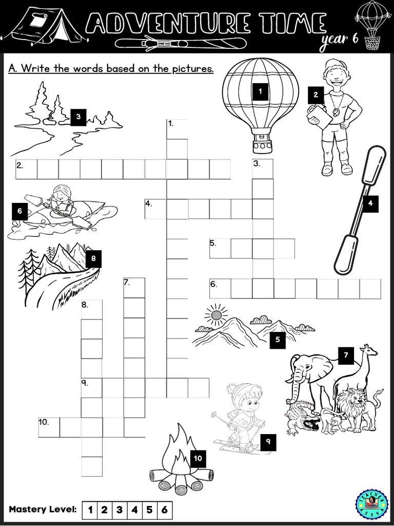 Adventure Time-Year 6 Worksheets | PDF