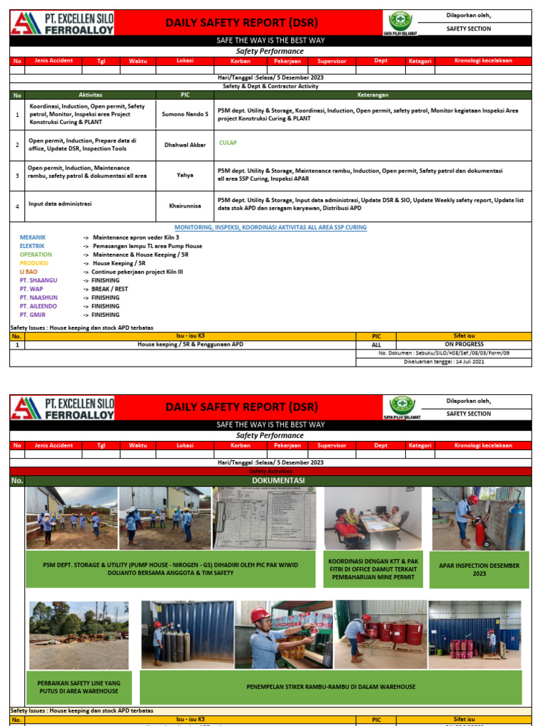 DSR 5 Desember 2023 | PDF